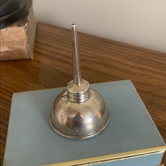 Tiffany & Co. | Other | Tiffany Co Silver Oil Can Bar Wear Vermouth ...